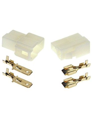 2 Pin 6.3MM Automotive Connector With Pin - Automaxx India