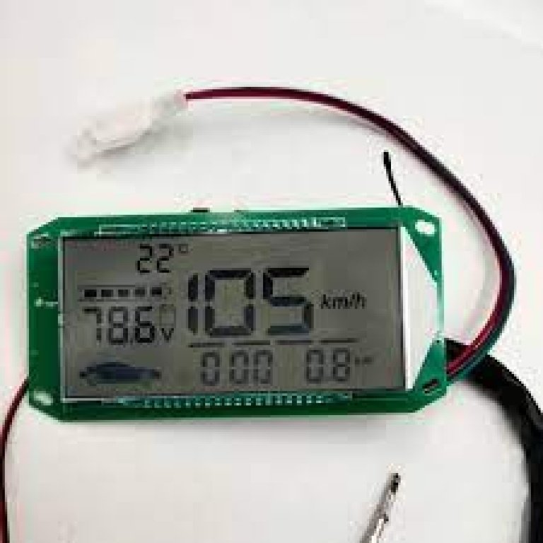 Electric Scooter Speedometer Instrument Digital Display Without Shell ...