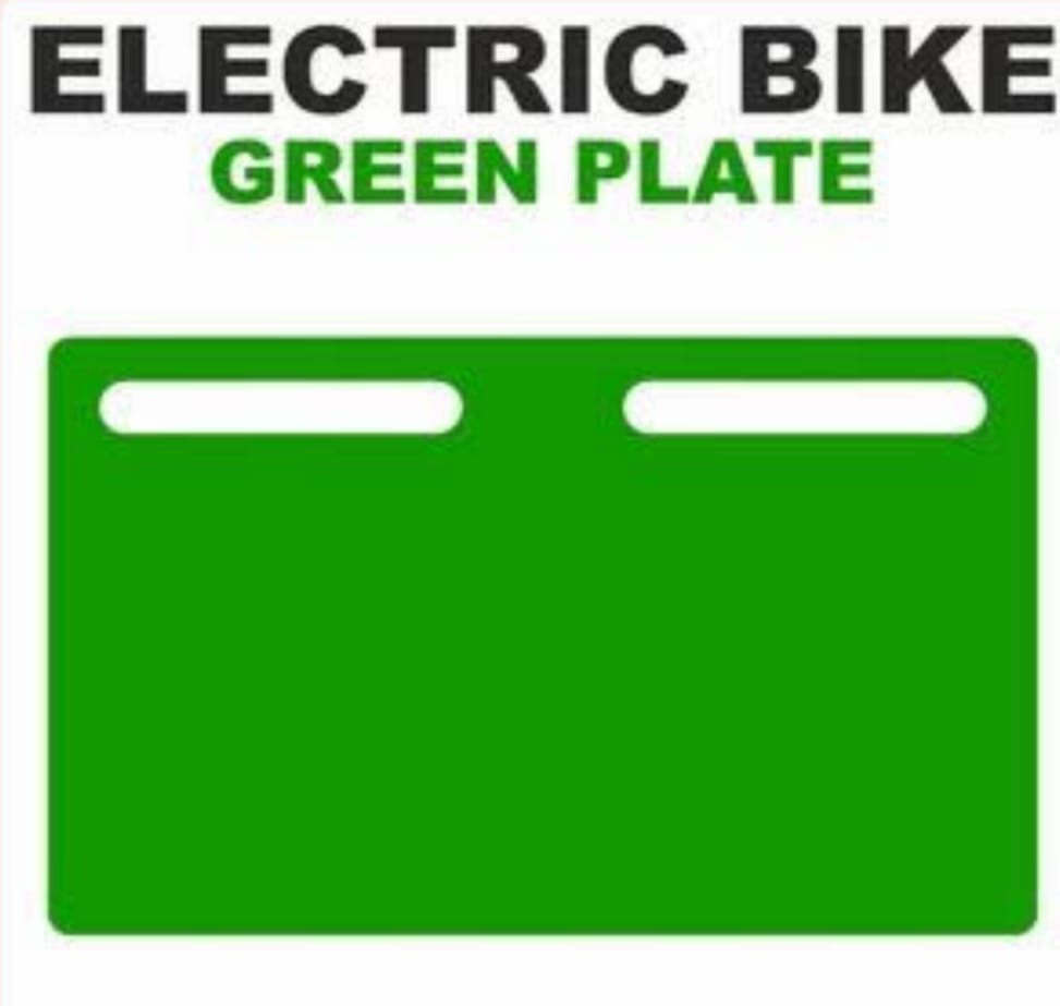 Electric Scooter Number Plate - Automaxx India